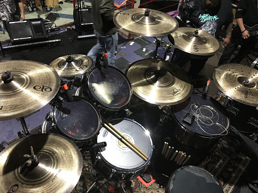 Saluda Cymbals Artist - Jeff Raines