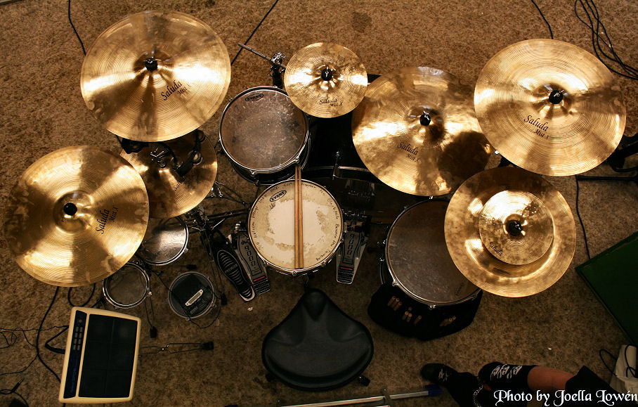 Saluda Cymbal Artist Niclas Persson