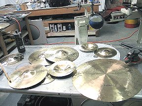 Cymbal Pictures - Custom Cymbals by Saluda